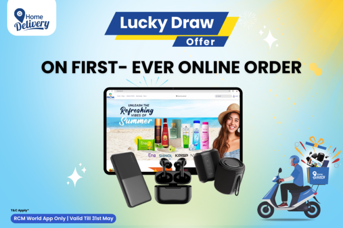 Lucky Draw Offer: Win Big with Your First Online Order! – RCM Blog